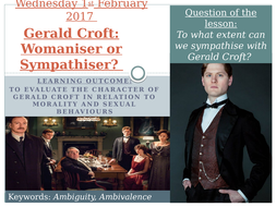 Gerald Croft An Inspector Calls - Morality and Sexual Behaviours ...