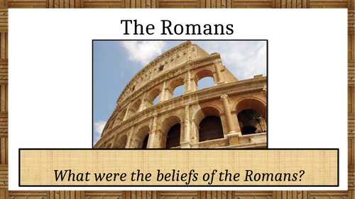 History- The Romans- Roman Beliefs- Gods/ Goddesses and Christianity ...