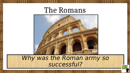 History- The Romans- The Roman Army lesson | Teaching Resources