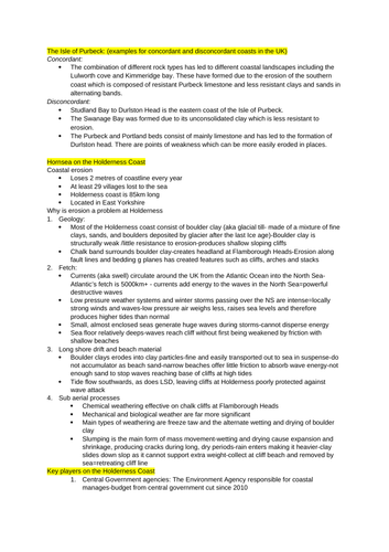 ALL A LEVEL GEOGRAPHY CASE STUDIES | Teaching Resources