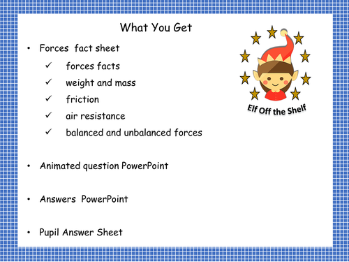 Forces Revision Lesson for KS3 | Teaching Resources