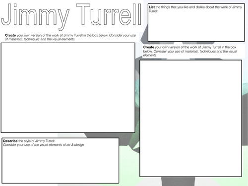 Graphic Design / Art / Illustration Worksheets / Cover Lesson ...