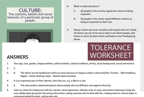 Tolerance Worksheet (US) | Teaching Resources