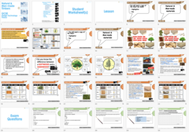 GCSE DT Theory (New Spec) – Natural & Man-Made Timbers | Teaching Resources
