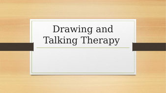 Drawing and Talking Therapy | Teaching Resources