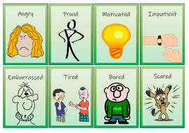 Feelings / Emotions Cards | Teaching Resources