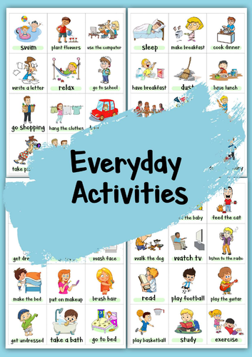 Everyday activities | Teaching Resources
