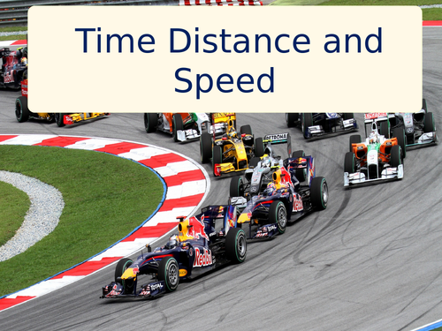 Compound Measures-Speed-Distance and Time Lesson Pack | Teaching Resources
