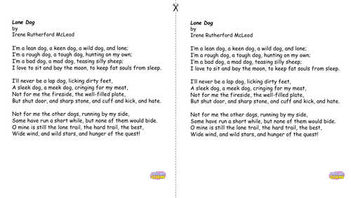 Year 3: Poetry - Creating Images (Week 2 of 2) | Teaching Resources