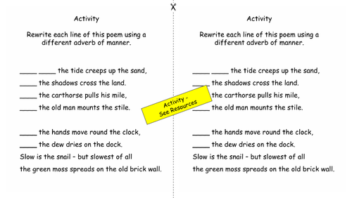 Year 3: Poetry - Creating Images (Week 2 of 2) | Teaching Resources