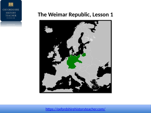 Complete Edexcel IGCSE Weimar Republic (You will need Germany ...
