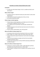 Assembly on climate change | Teaching Resources