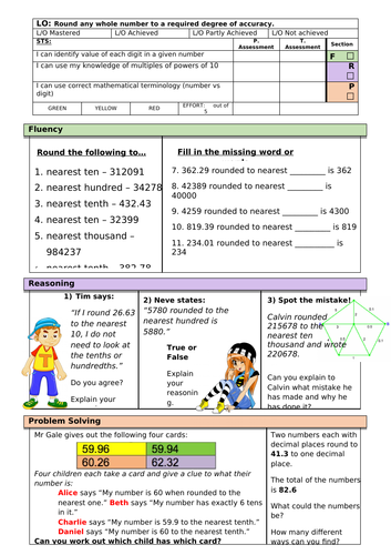 Year 6 - Place Value (Mastery Approach) | Teaching Resources