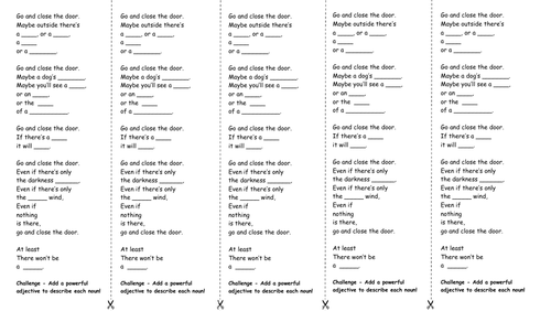 Year 4: Poetry - Image Poems (Week 2 of 2) | Teaching Resources