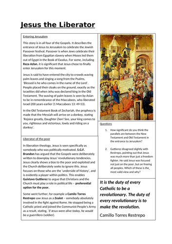 The person of Jesus Christ - OCR A Level Religious Studies | Teaching ...
