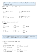 Rapunzel SATs style Questions for Year 2 - very simple! | Teaching ...