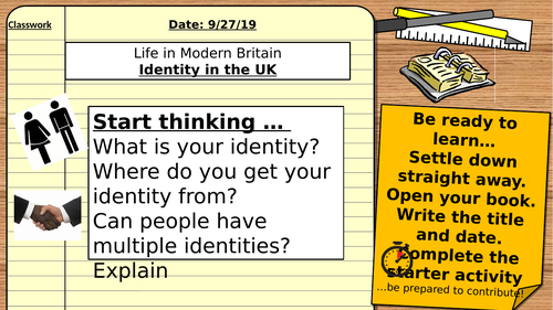 Life in Modern Britian AQA 9-1 Citizenship GCSE:Y11 Revision or lessons ...