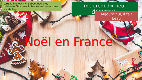 French Christmas bundle (KS3 and KS4) | Teaching Resources