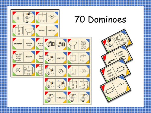 Current Electricity - Circuit and Symbols Dominoes KS3 | Teaching Resources