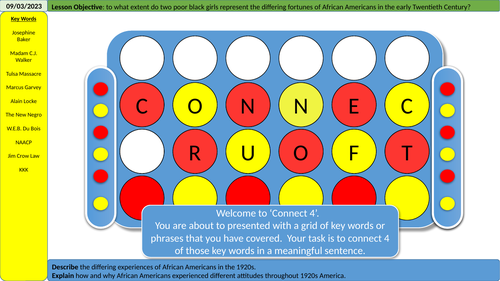 1920s America: Racial Tension | Teaching Resources