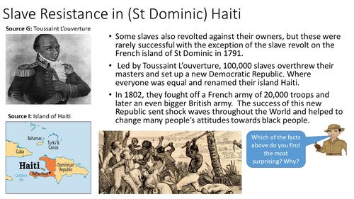 Slave Resistance | Teaching Resources