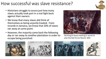 Slave Resistance | Teaching Resources