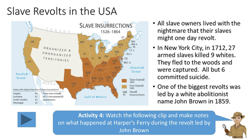 How sucessful was slave resistance? | Teaching Resources