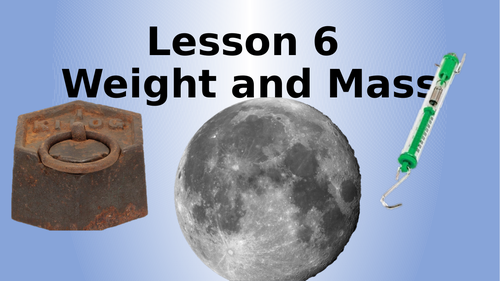 AQA Physics Weight and Mass Lesson | Teaching Resources