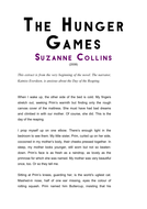 The Hunger Games Extract & Structure (AQA GCSE) by MrGradgrind ...