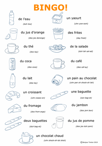 French food and drink - French basics - 3 lesson plan bundle | Teaching ...