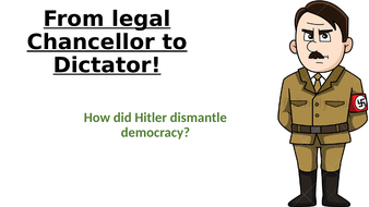 How did Hitler dismantle democracy? Democracy and dictatorship ...