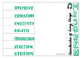 MRS GREN Science, Living things | Teaching Resources