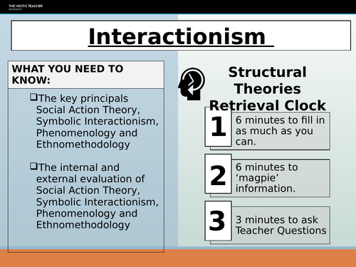 *UPDATED Summer 2020* AQA A Level Sociology - Perspectives - Social ...