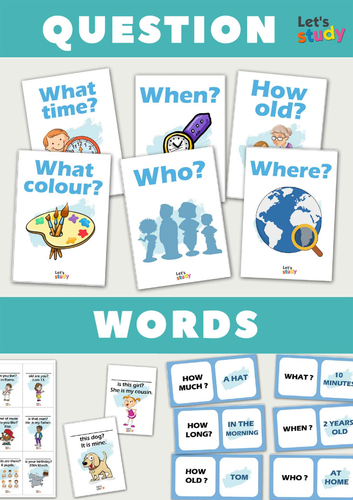 Question words | Teaching Resources