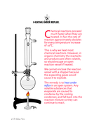 Heat under reflux by simondobbs | Teaching Resources