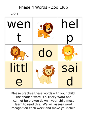 Word Clubs | Teaching Resources
