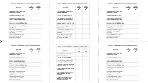 Year 6: Performance Poetry (Week 2 of 2) | Teaching Resources