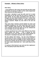 ‘Blood Brothers’ Diary Writing Features / Language Techniques ...