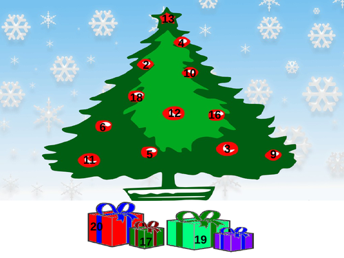 Key Word Advent Calendar | Teaching Resources