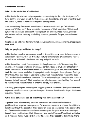 Screen time + Smartphones PSHE | Teaching Resources