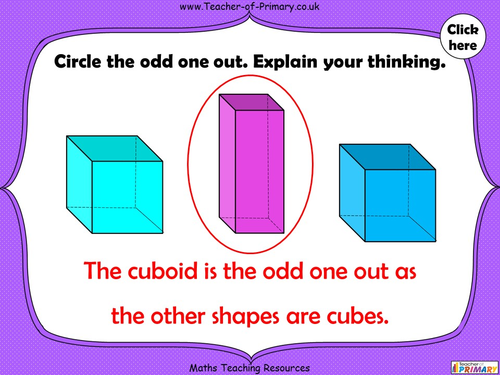 3D Shapes - Year 1 | Teaching Resources