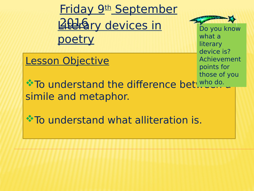 Introduction to poetry | Teaching Resources