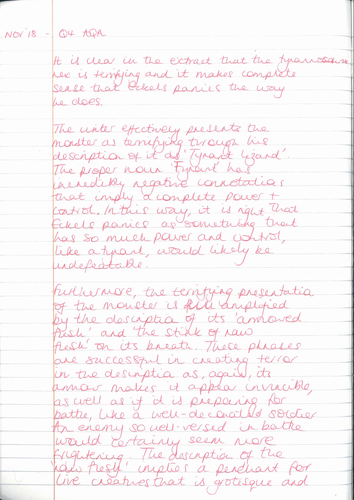 AQA English Language Paper 1 - Q4s | Teaching Resources