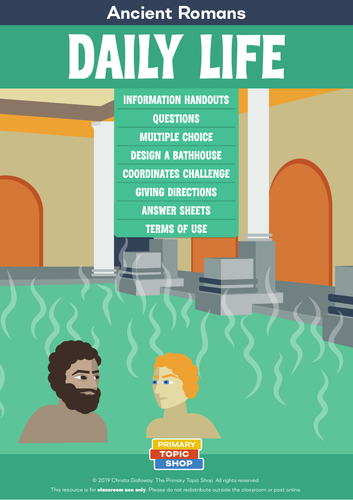 Ancient Romans - Daily Life | Teaching Resources