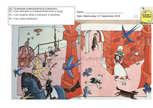 HALIBUT JACKSON WRITING FRAMES! | Teaching Resources