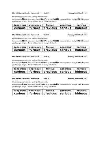 Year 3 Spelling Planning | Teaching Resources