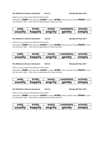 Year 3 Spelling Planning | Teaching Resources