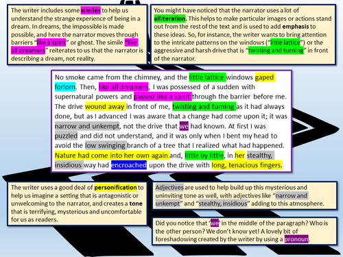 Edexcel English Language Paper 1 Q1 Q2 Q3 | Teaching Resources