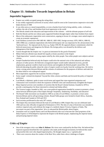 AQA A Level History: 1J The British Empire - Complete Set | Teaching ...