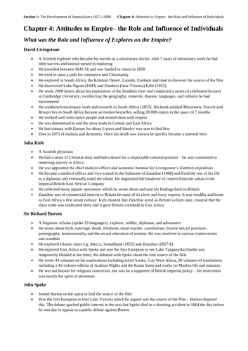 AQA A Level History: 1J The British Empire - Complete Set | Teaching ...